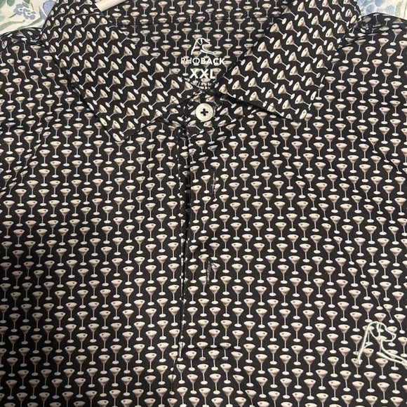 Rhoback | Shirts | Rhoback Mens Polo Shirt The Expresso Martini | Poshmark